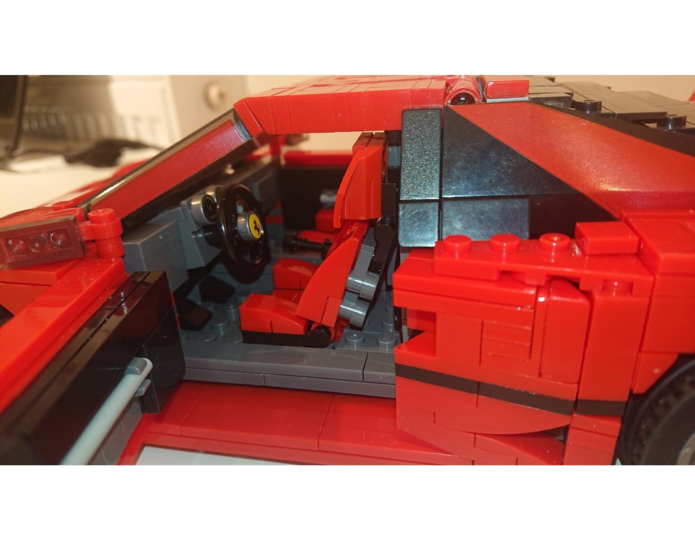 LEGO MOC 10248 Ferrari F40 RC Conversion by Cyrix | Rebrickable - Build ...
