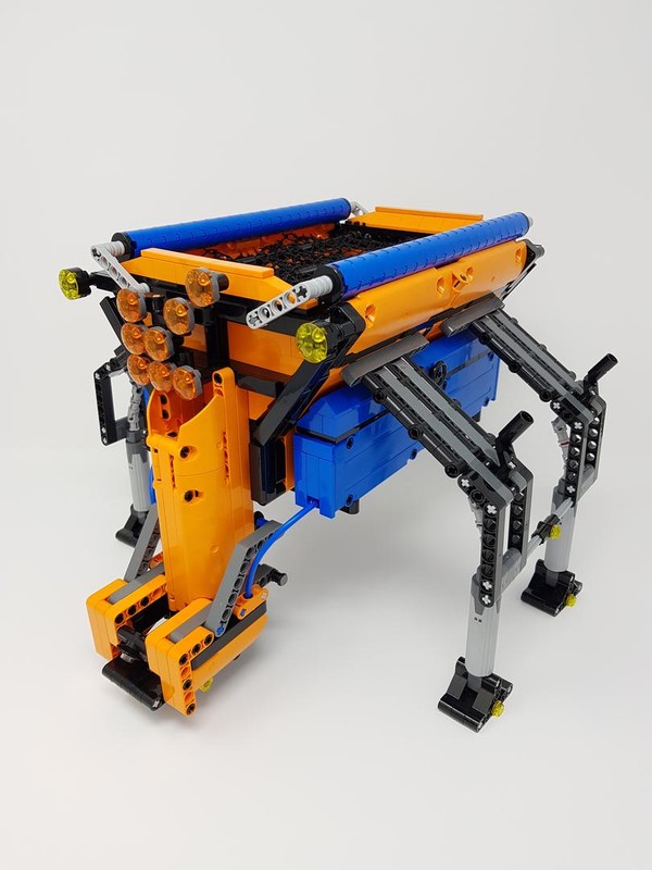 LEGO MOC Unimog Attachment (#8110): Grit Box with Spreader by Stefan ...