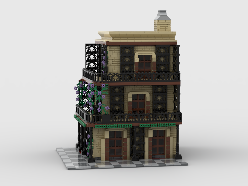 LEGO MOC Modular Italian House by gabizon | Rebrickable - Build with LEGO