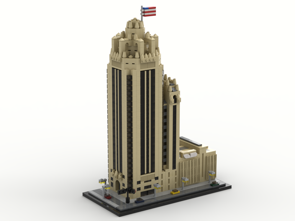 LEGO MOC Tribune Tower by klosspalatset | Rebrickable - Build with LEGO