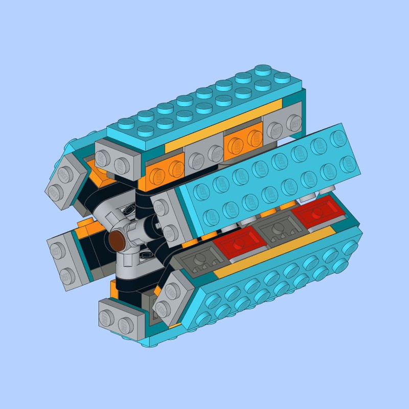 Lego Moc Hexa Core By Mylenium Rebrickable Build With Lego