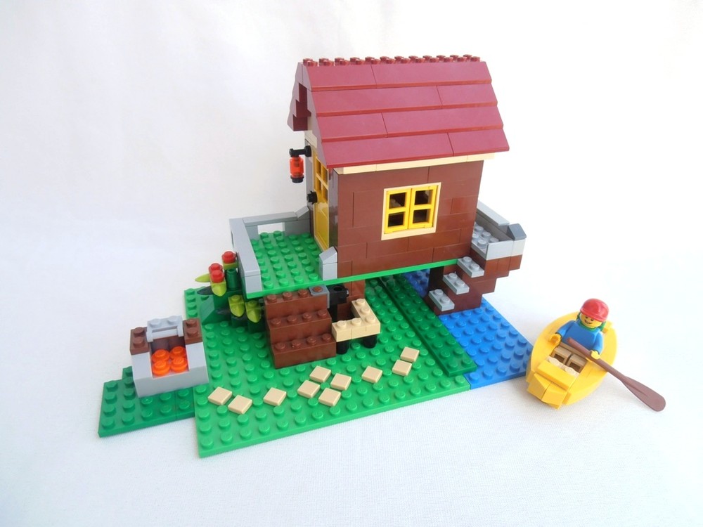 LEGO MOC 5766 Stilt House by PeterSzabo | Rebrickable - Build with LEGO