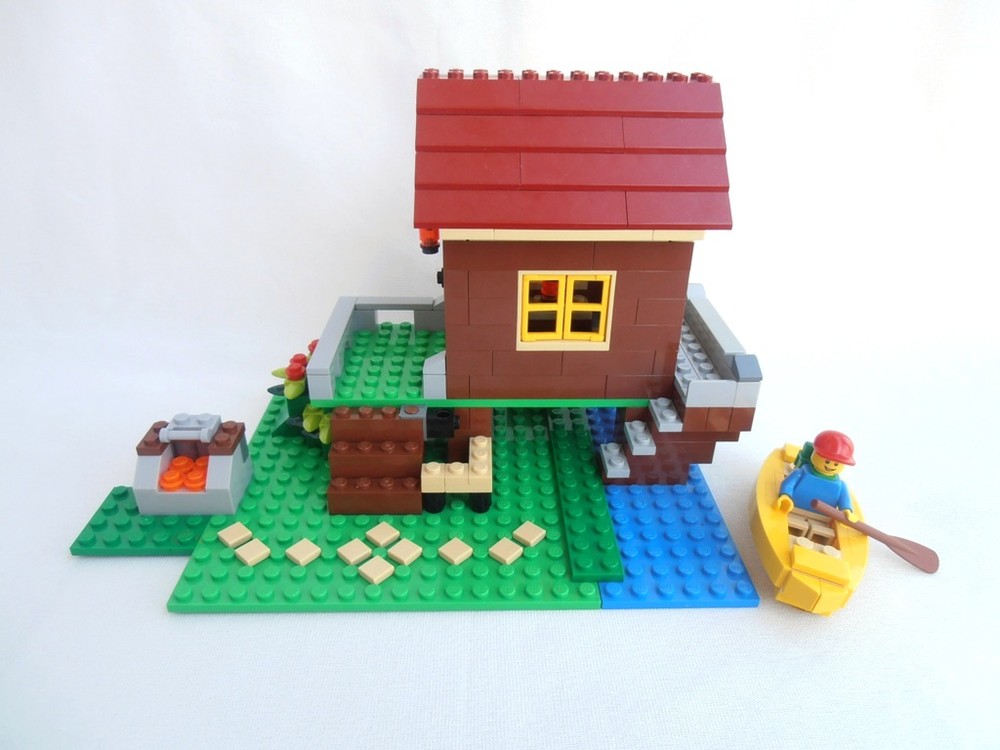 LEGO MOC 5766 Stilt House by PeterSzabo | Rebrickable - Build with LEGO