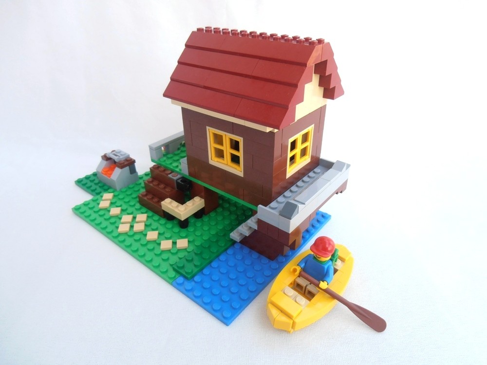 LEGO MOC 5766 Stilt House by PeterSzabo | Rebrickable - Build with LEGO