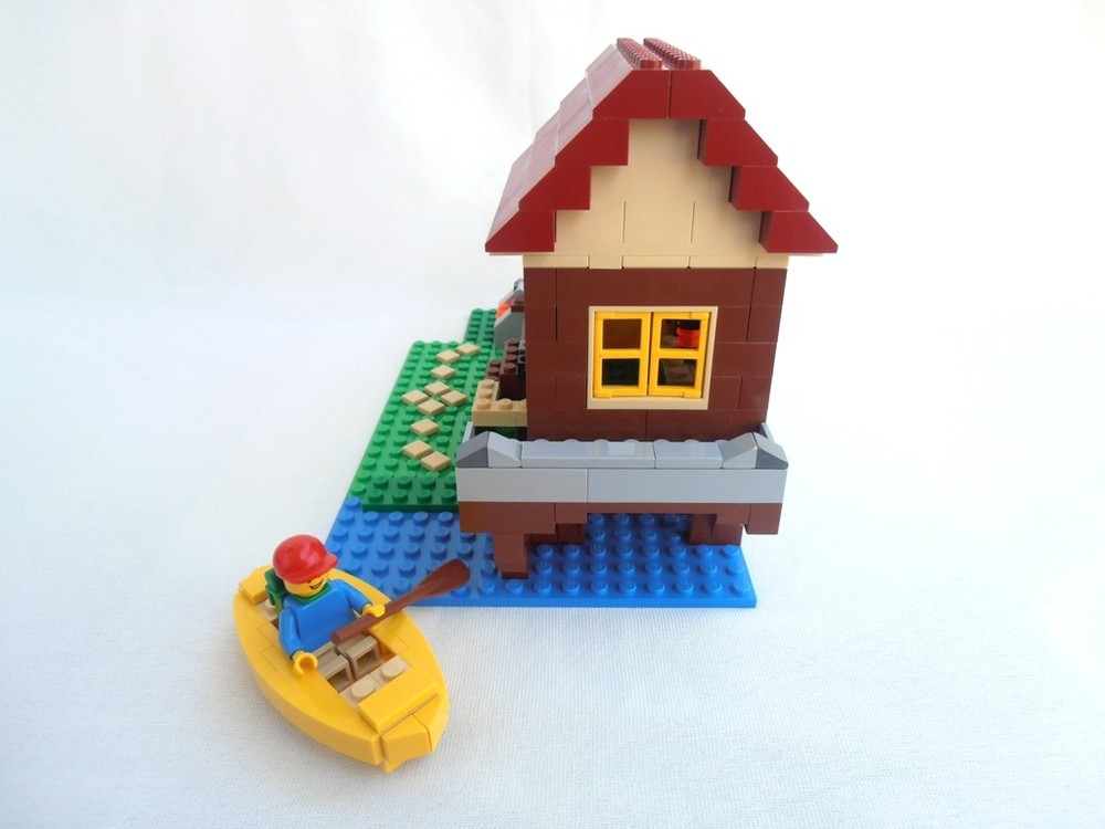 LEGO MOC 5766 Stilt House by PeterSzabo | Rebrickable - Build with LEGO