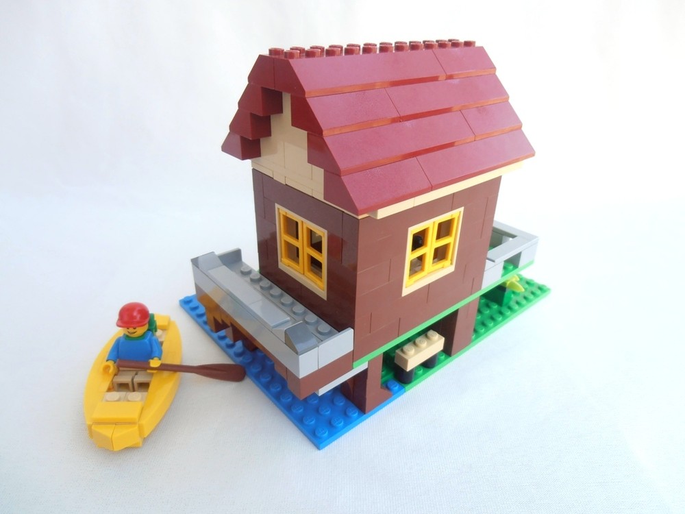 LEGO MOC 5766 Stilt House by PeterSzabo | Rebrickable - Build with LEGO