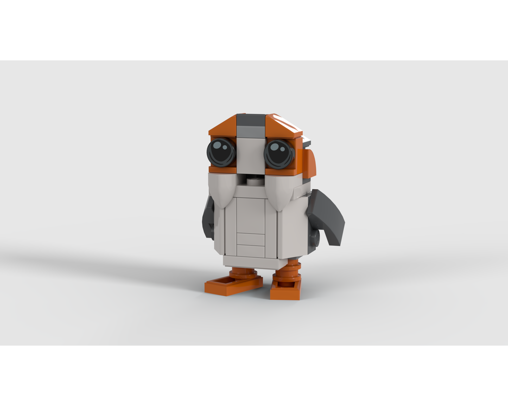 LEGO MOC Porg! (Midi Scale) by 2bricksofficial | Rebrickable - Build ...