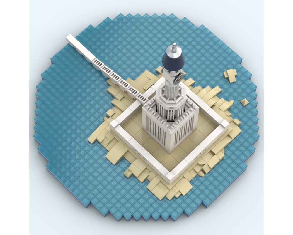 LEGO MOC The lighthouse of Alexandria by Thierry | Rebrickable - Build ...