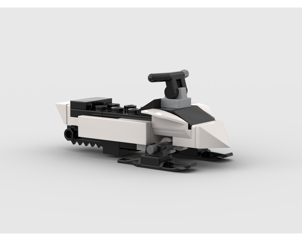 LEGO MOC Snowmobile by BtBricksCreations | Rebrickable - Build with LEGO