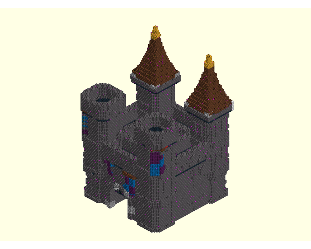 LEGO MOC Compact Castle by thebrickpilot | Rebrickable - Build with LEGO