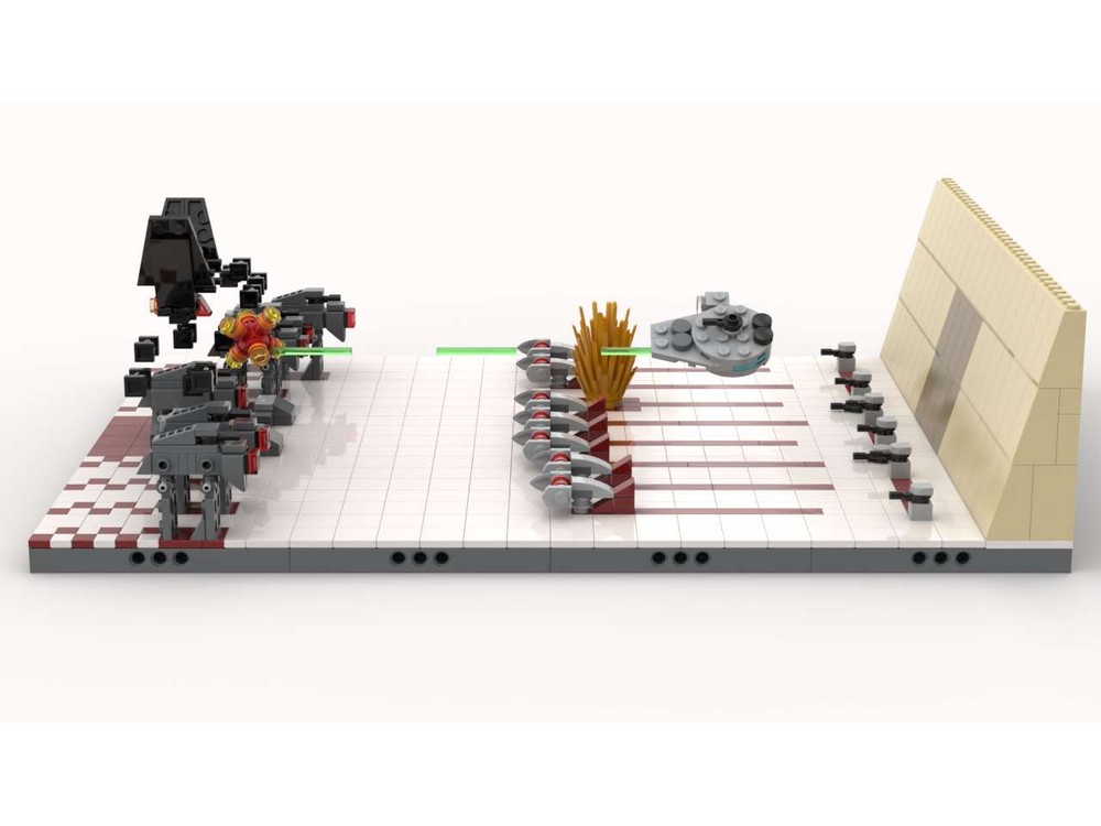 LEGO MOC Micro Star Wars Battle of Crait by meregt | Rebrickable ...