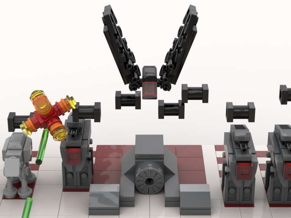 LEGO MOC Micro Star Wars Battle of Crait by meregt | Rebrickable ...