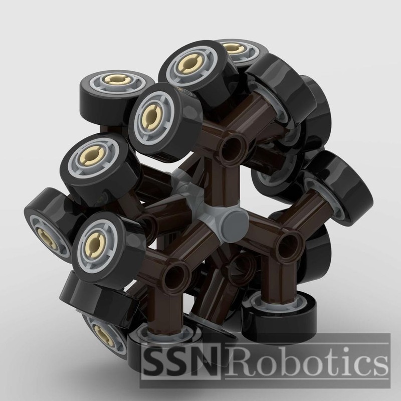 LEGO MOC WRO Omni-Wheel 65mm by nss.nikolas | Rebrickable - Build with LEGO