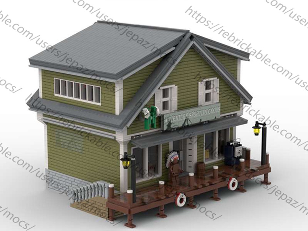 Lego Moc Adventure Sporting Goods By Jepaz Rebrickable Build With Lego