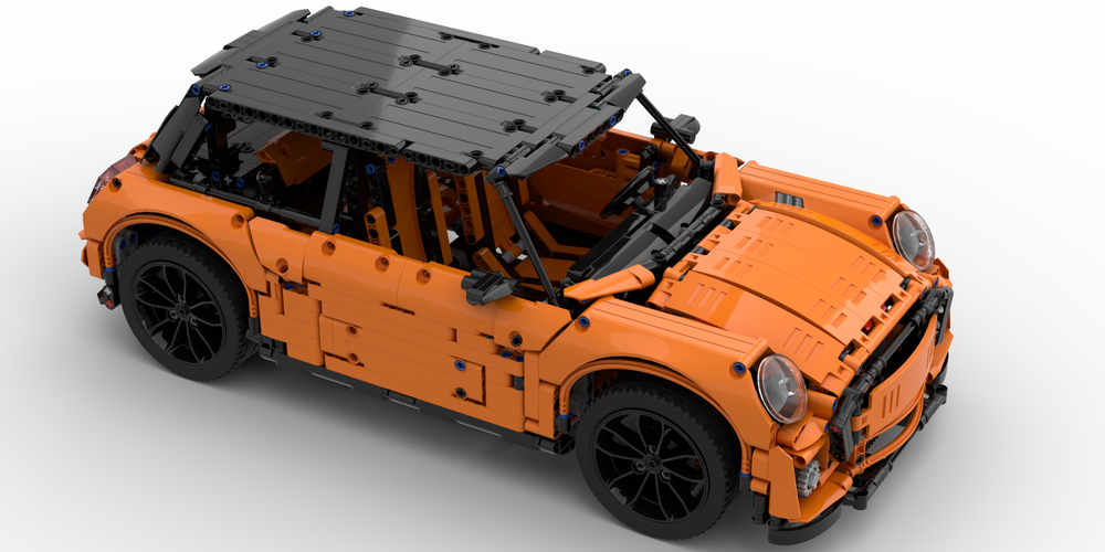 LEGO MOC MINI Cooper F56 2016 | 42056 B-model by GeyserBricks ...