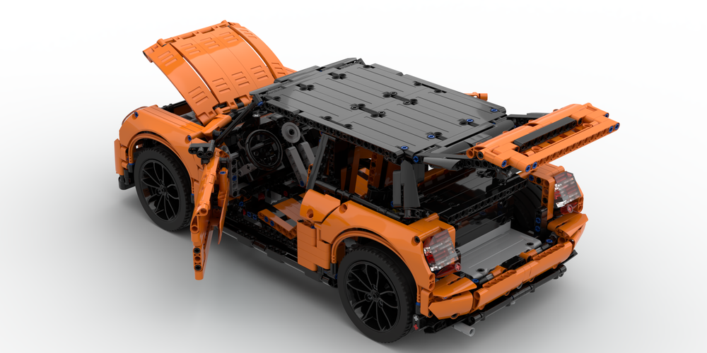 LEGO MOC MINI Cooper F56 2016 | 42056 B-model by GeyserBricks ...