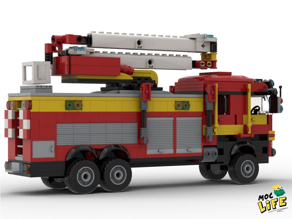 LEGO MOC Scotland fire engine by MocLife | Rebrickable - Build with LEGO