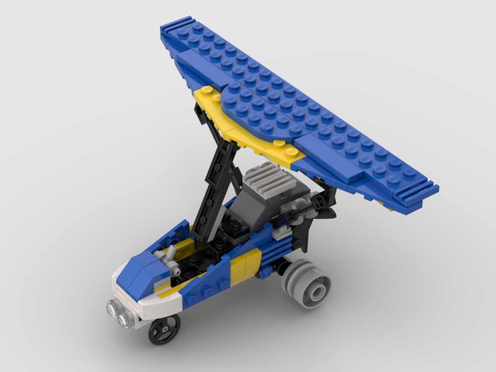LEGO MOC 31087 - Motorized Hang-Glider by KlintIsztvud | Rebrickable ...