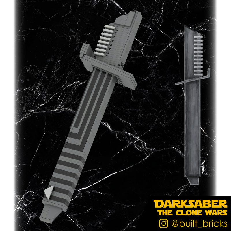 LEGO MOC Darksaber (Simplified Version) by built_bricks | Rebrickable ...