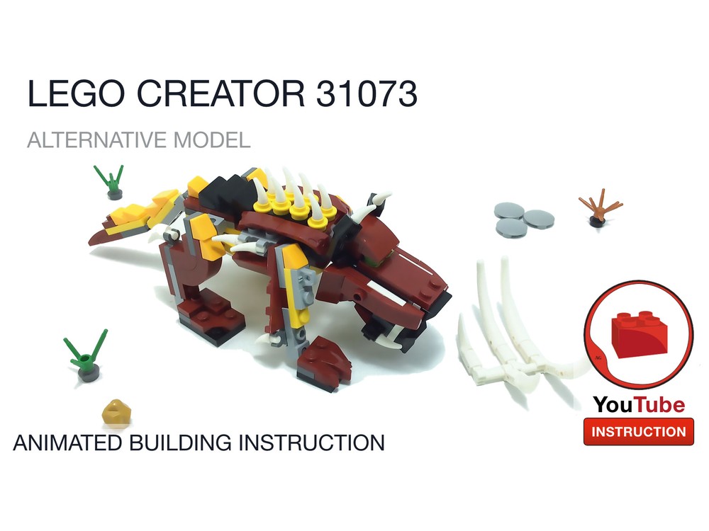 LEGO MOC WereWolf - Lego Creator 31073 by Bricks Ideas | Rebrickable ...