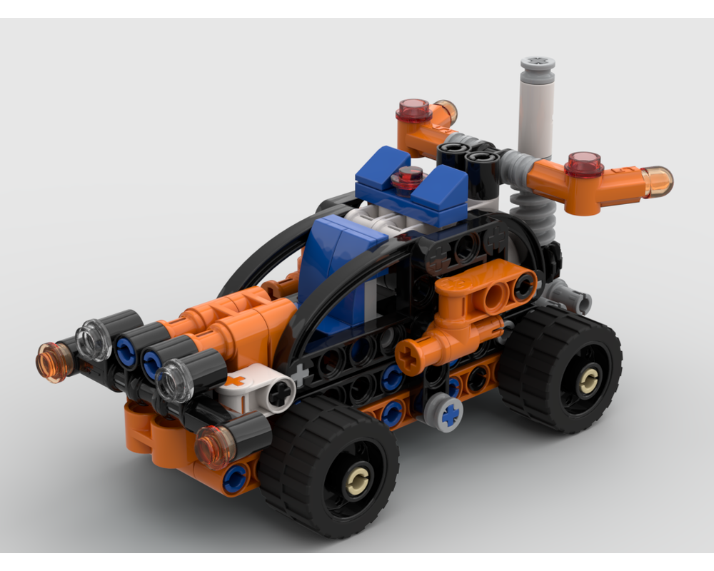 Lego Moc Adventure Buggy By Kornieff Rebrickable Build With Lego