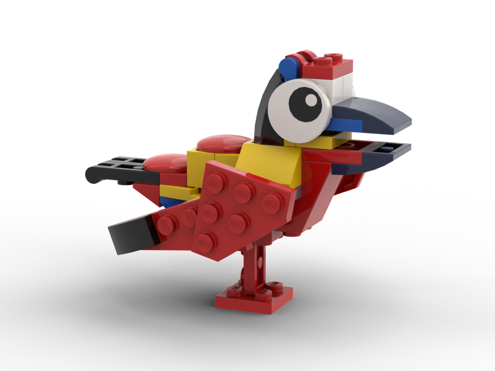 LEGO MOC 30472 Hawfinch by plastic.ati | Rebrickable - Build with LEGO