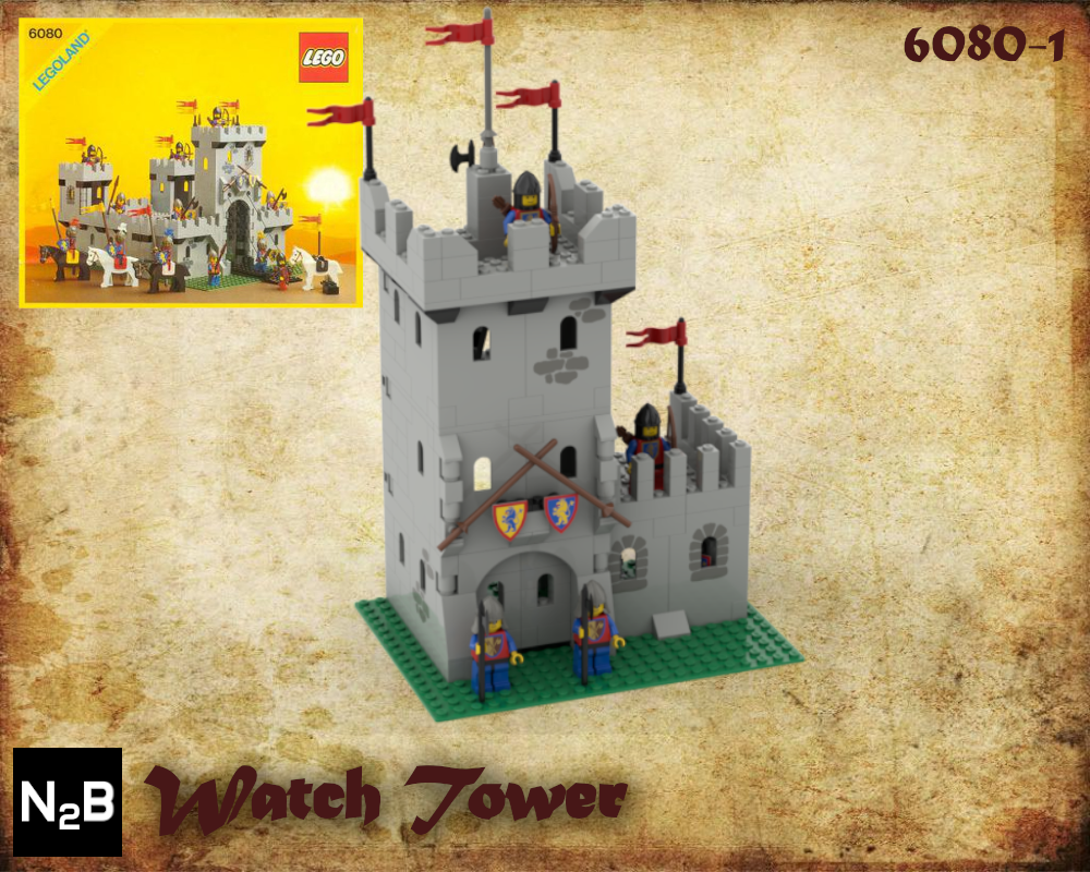 LEGO MOC Watch Tower - Alternative build 1 Lego Set 6080 King's Castle ...