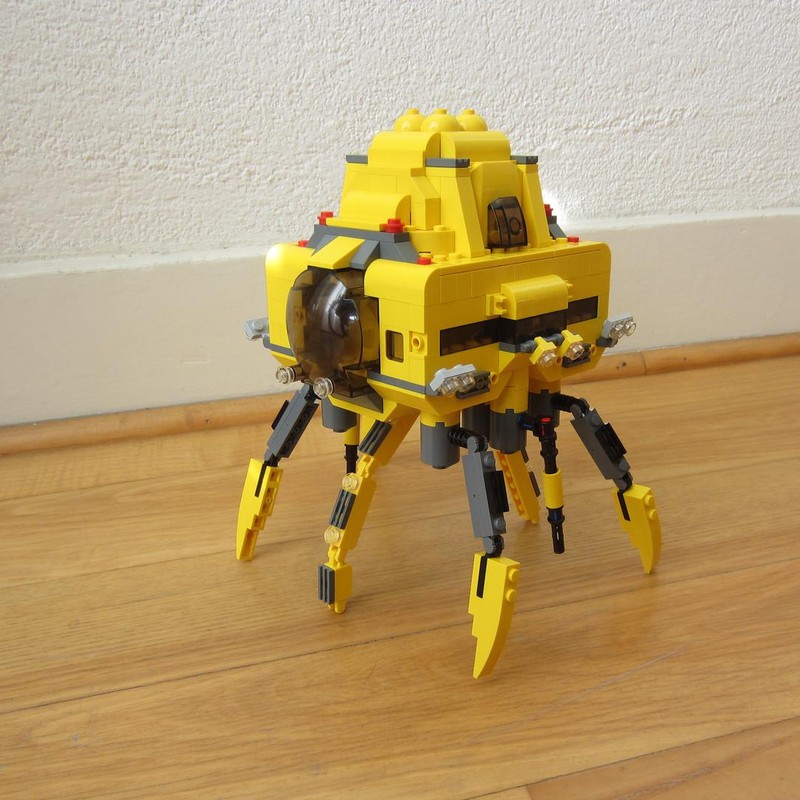 Lego Moc 4888 Submarine Kappa 02 By Drosse Rebrickable Build With Lego