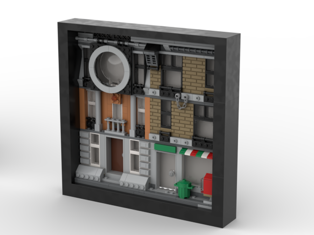 Lego Moc Lego Frame Sanctum A By Beewiks Rebrickable Build With Lego