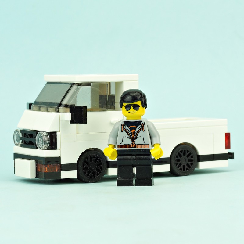 LEGO MOC Small Pick-up by De_Marco | Rebrickable - Build with LEGO