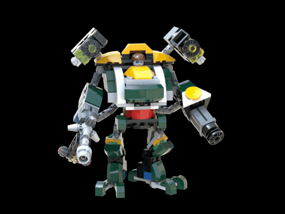 LEGO MOC Doc Ock Mech Alternate Build by beezysmeezy | Rebrickable ...