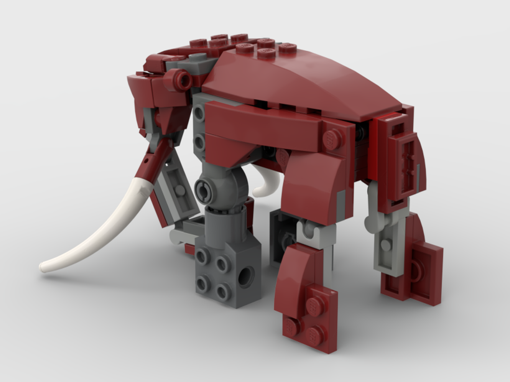 LEGO MOC Mammoth by alvitvel | Rebrickable - Build with LEGO