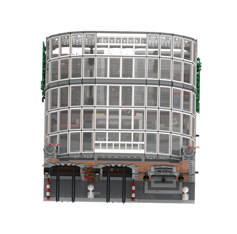 LEGO MOC Modular Train Station by steinekonig | Rebrickable - Build ...