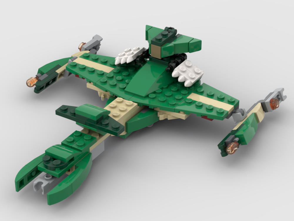 LEGO MOC 31058 - Klingon Vor'cha Class Cruiser by KlintIsztvud ...