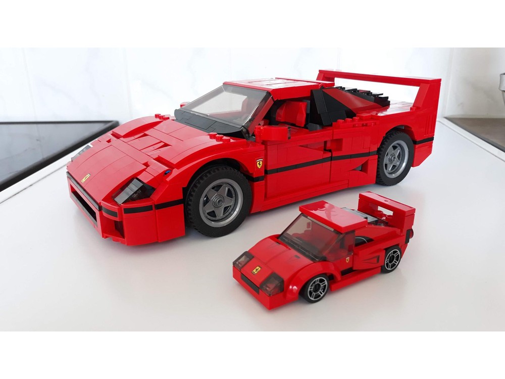 LEGO MOC Mini Ferrari F40 by Rauy | Rebrickable - Build with LEGO