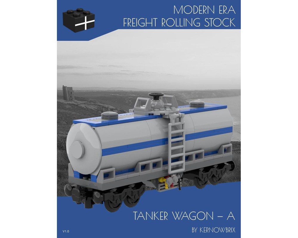 LEGO MOC Tanker Wagon - A by KernowBrix | Rebrickable - Build with LEGO