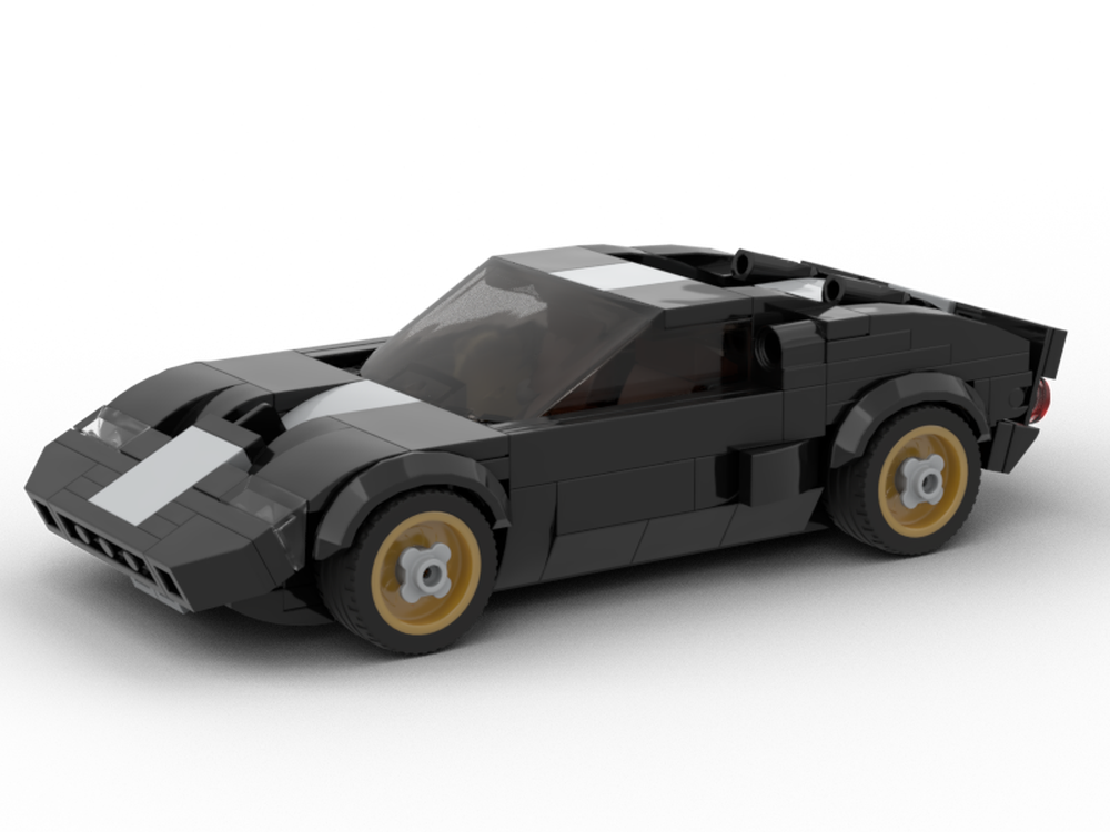 LEGO MOC MOD - 75881 1966 FORD GT40 by deconsnowman | Rebrickable ...