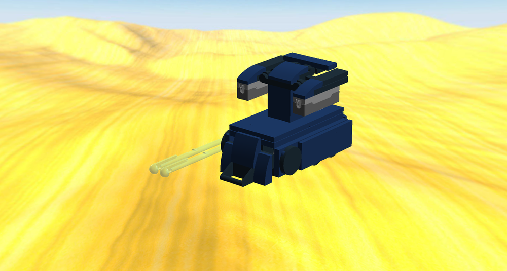 LEGO MOC Futuristic Tank by Trambare_Man | Rebrickable - Build with LEGO