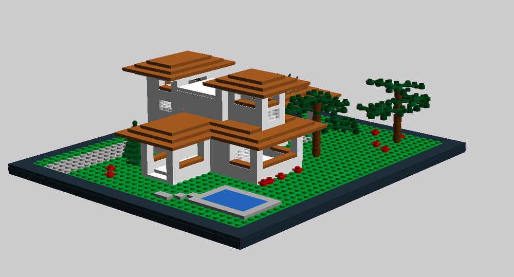 Lego Moc Willits House By Frankenstein Rebrickable Build With Lego