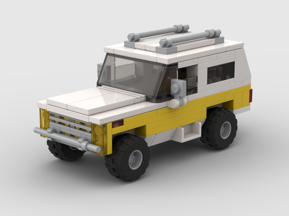 LEGO MOC SUV 4x4 80s by BrickAA | Rebrickable - Build with LEGO