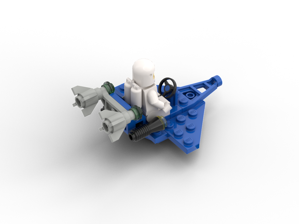 LEGO MOC 6871 Modified Jet by plastic.ati | Rebrickable - Build with LEGO