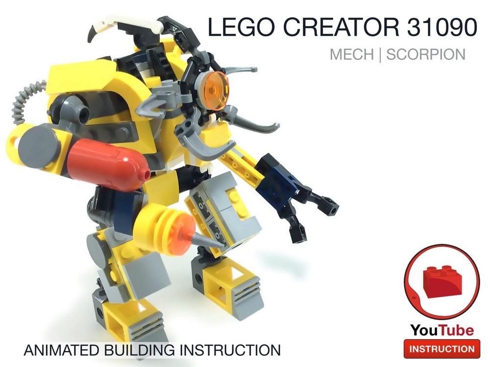 LEGO MOC LEGO CREATOR 31090 Mech Robot by Bricks Ideas | Rebrickable ...