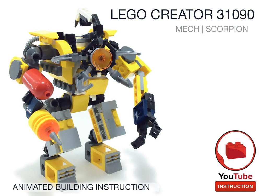 LEGO MOC LEGO CREATOR 31090 Mech Robot by Bricks Ideas | Rebrickable ...