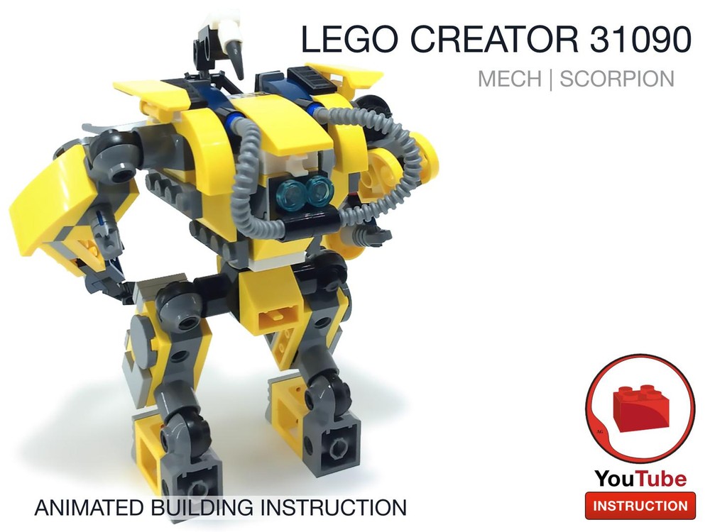 LEGO MOC LEGO CREATOR 31090 Mech Robot by Bricks Ideas | Rebrickable ...