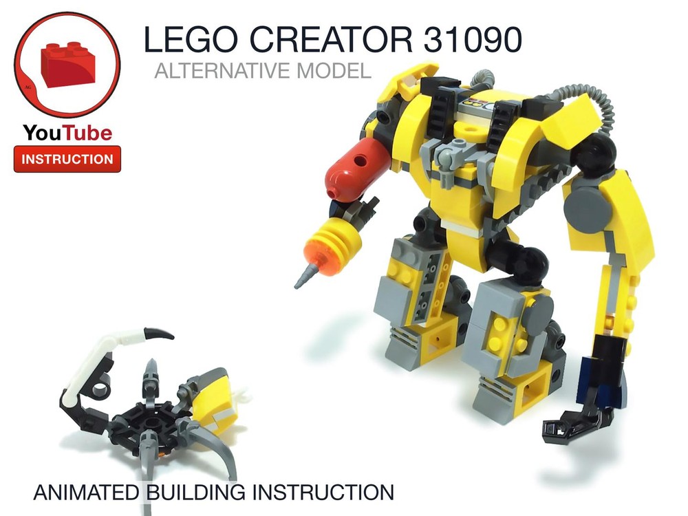 LEGO MOC LEGO CREATOR 31090 Mech Robot by Bricks Ideas | Rebrickable ...