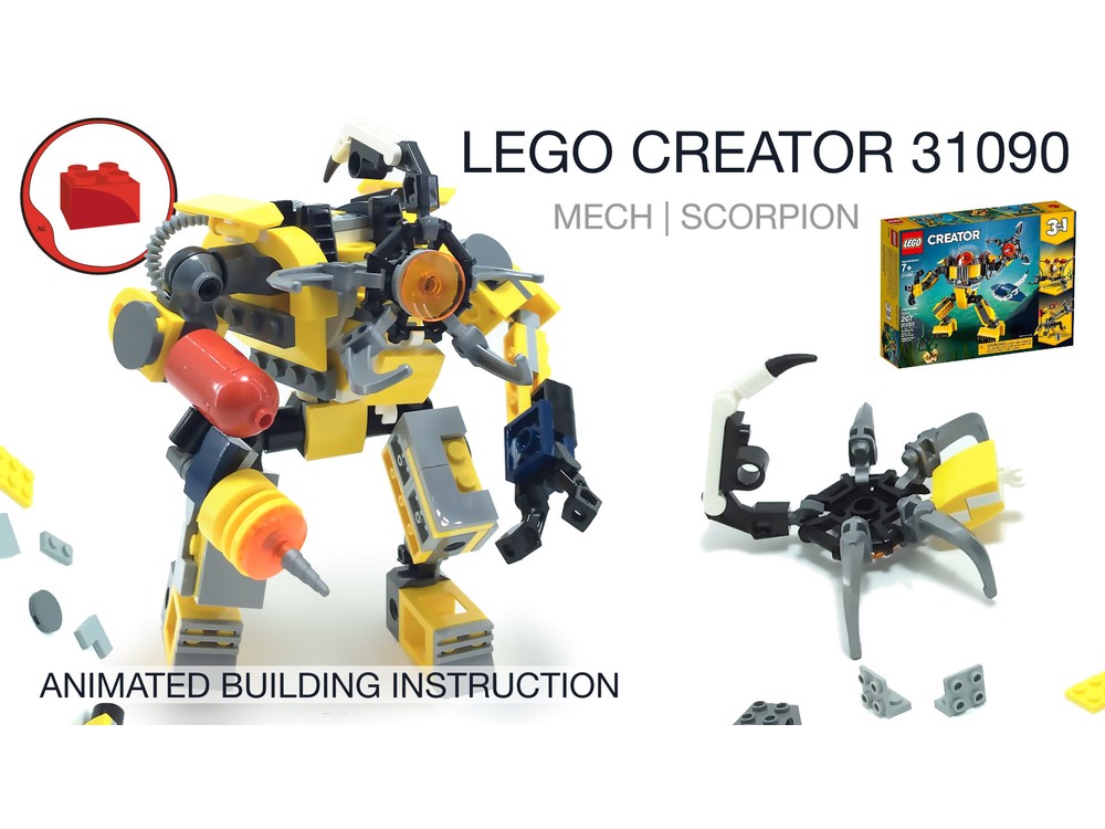 LEGO MOC LEGO CREATOR 31090 Mech Robot by Bricks Ideas | Rebrickable ...