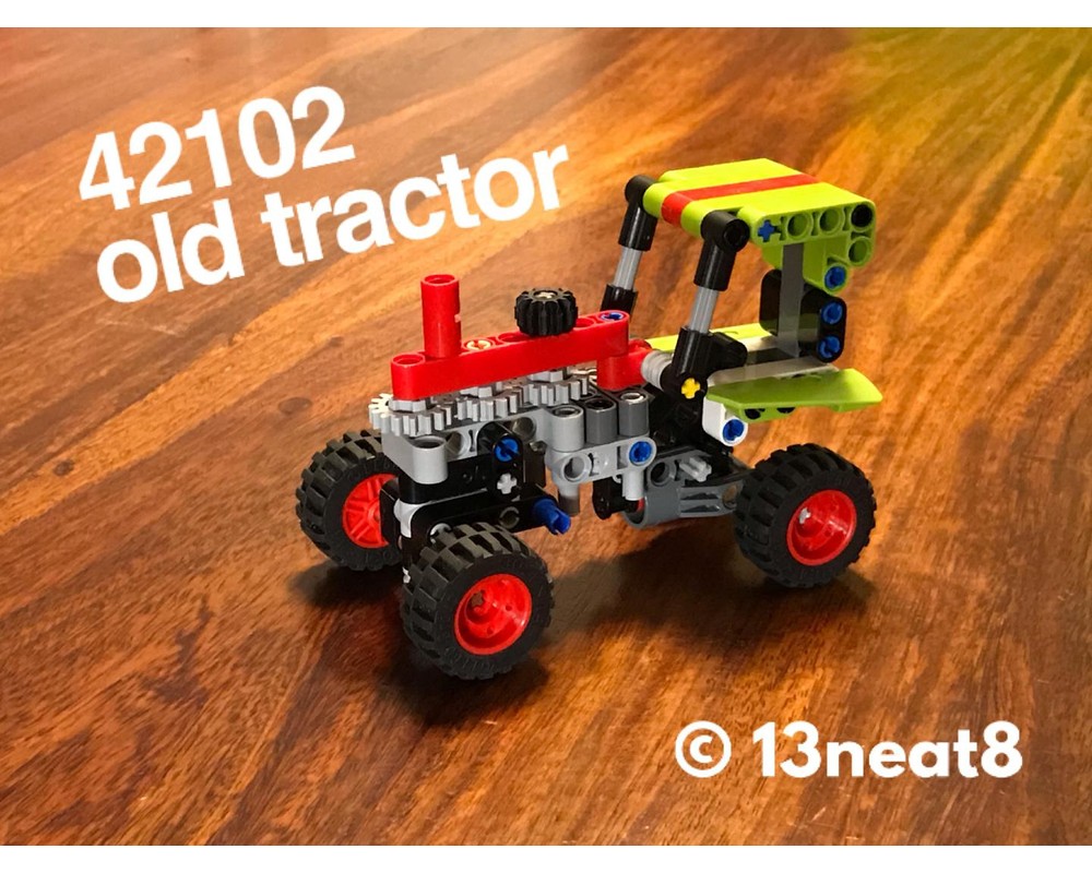 LEGO MOC 42102 old Tractor by 13neat8 | Rebrickable - Build with LEGO