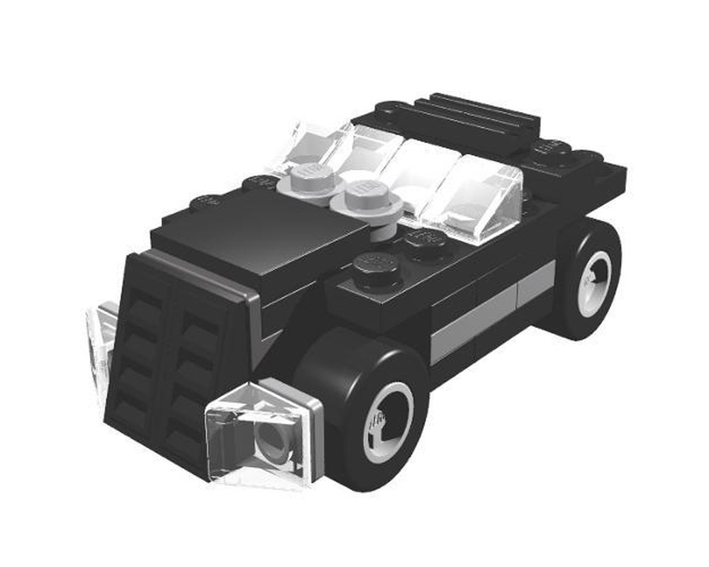 LEGO MOC 30183 Convertible hotrod by Berth | Rebrickable - Build with LEGO