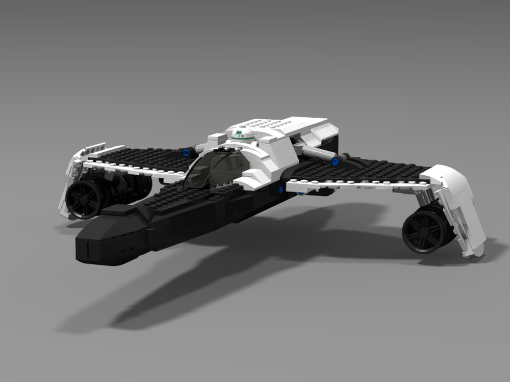LEGO MOC E-wing-large scale by SNOTTYBOY | Rebrickable - Build with LEGO