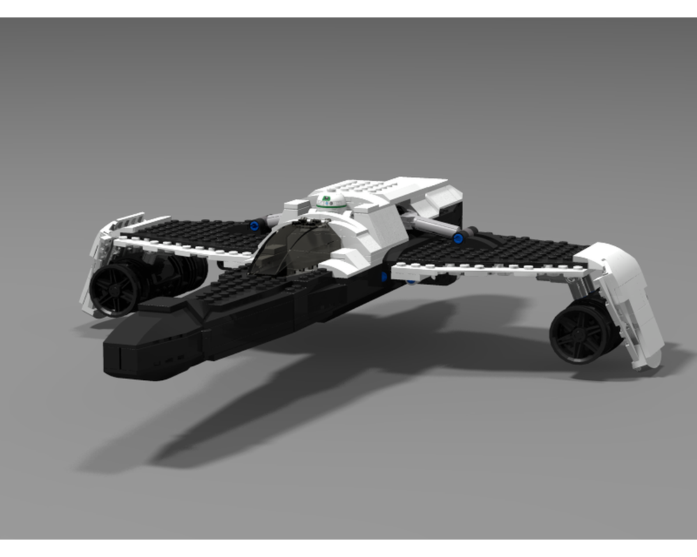 LEGO MOC E-wing-large scale by SNOTTYBOY | Rebrickable - Build with LEGO